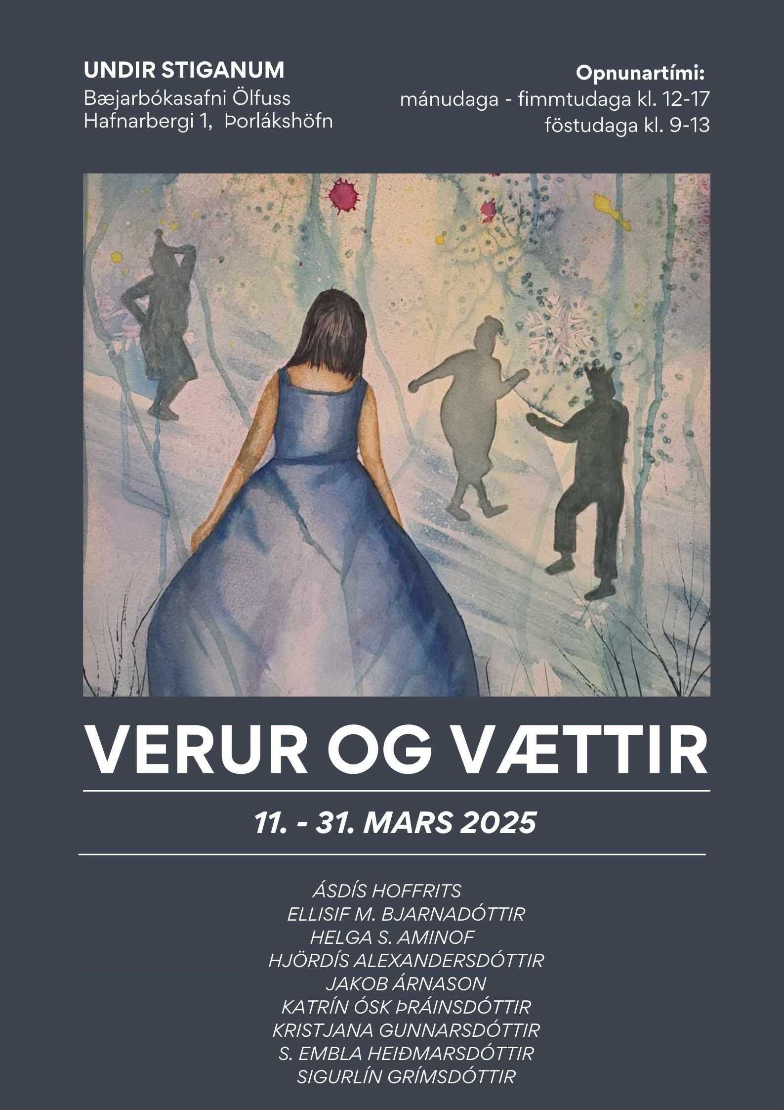 Samsýning félagsmanna Myndlistarfélags Árnessýslu – „Verur og Vættir ...